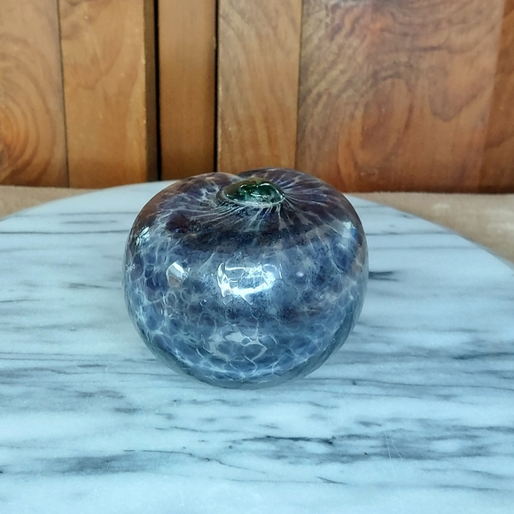 Accents | Purple Spotted Glass Plum | Poshmark